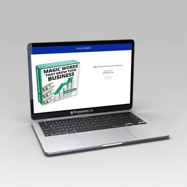 Ted Nicholas – Magic Words That Grow Your Business - ShoppyCourses