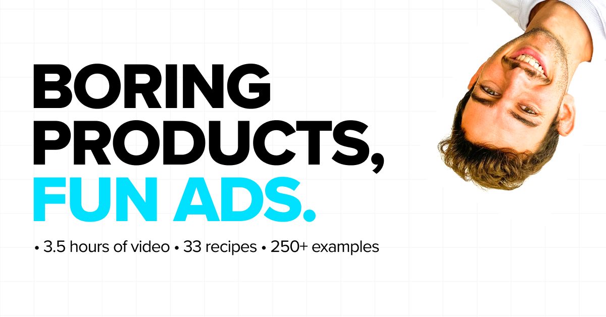 Shlomo Genchin – Boring Products, Fun Ads - ShoppyCourses
