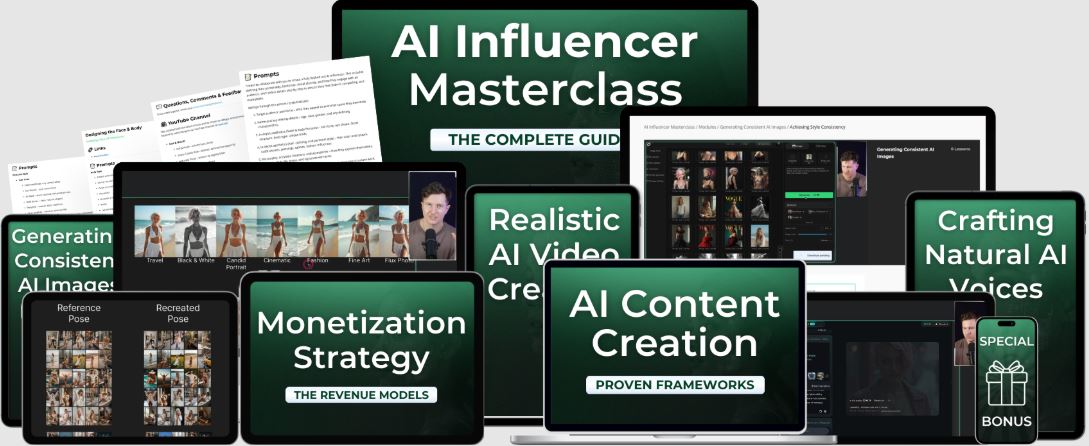 Samson - AI Influencer System - ShoppyCourses